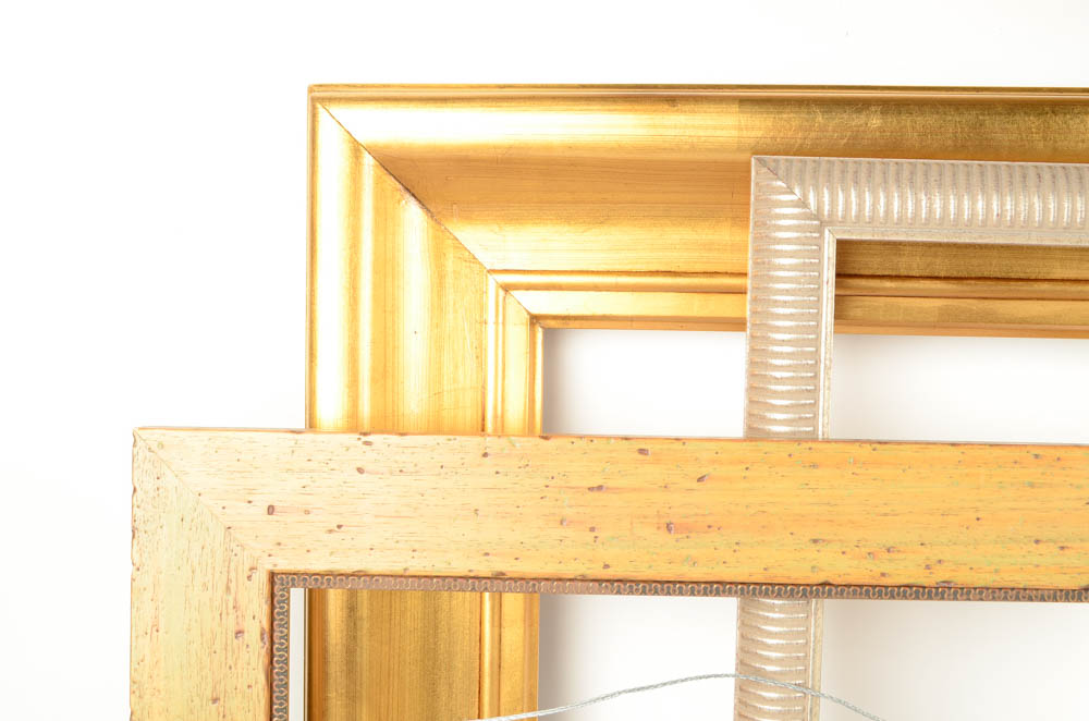 Trio of Large Open Back Frames | EBTH