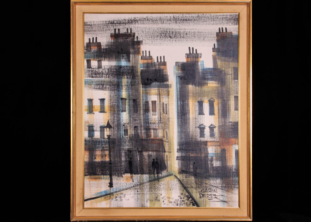 Gaston Pierre Original Acrylic Painting on Canvas : EBTH