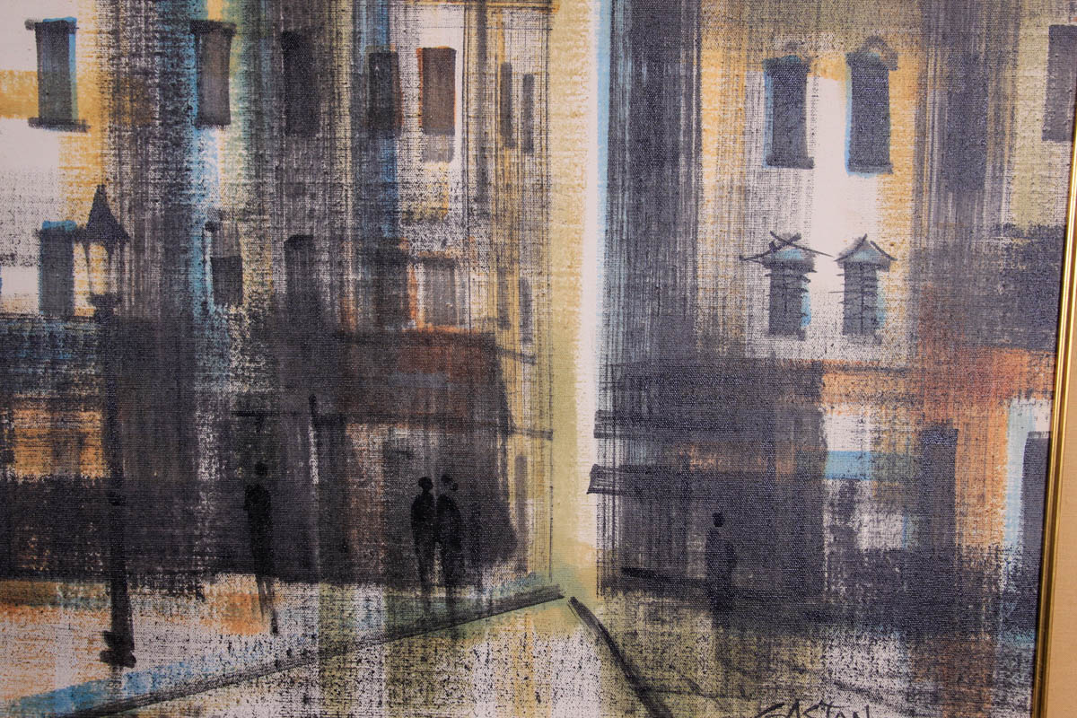 Gaston Pierre Original Acrylic Painting on Canvas | EBTH