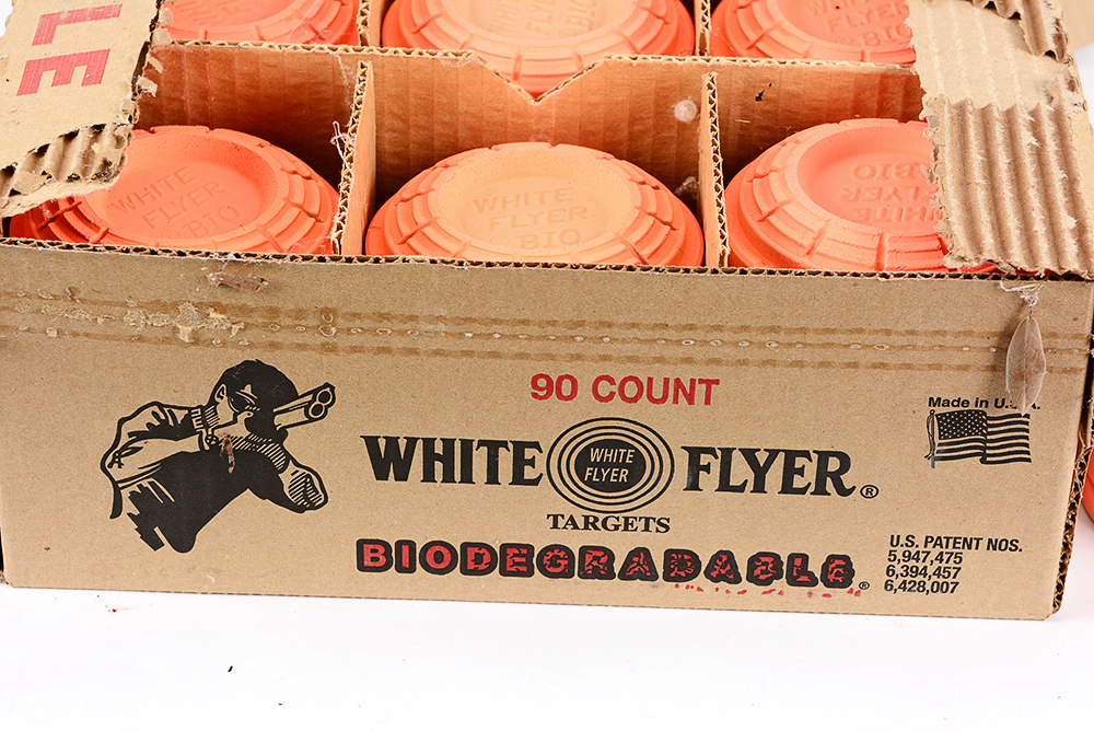 White Flyer Clay Pigeon Targets | EBTH