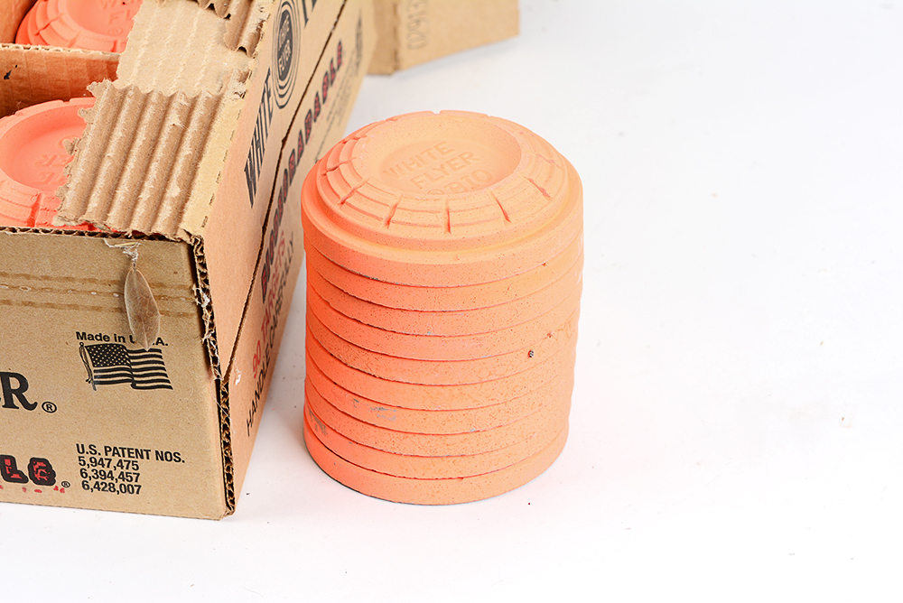 White Flyer Clay Pigeon Targets | EBTH