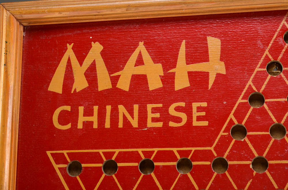 Chinese Checkers Board with 8x8 Checker Board to Reverse | EBTH