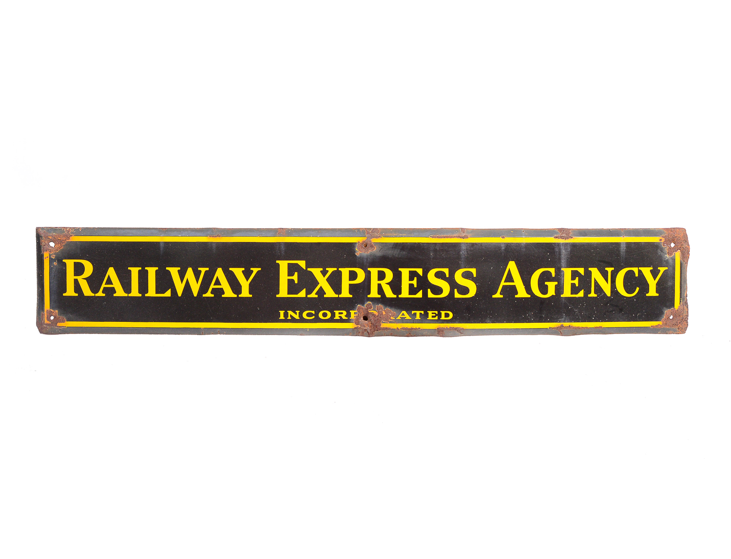 Vintage Railway Express Agency Sign | EBTH
