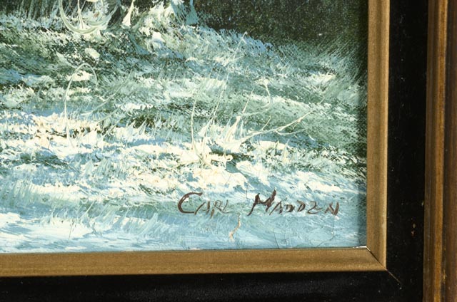 Carl Madden Oil on Canvas Landscape | EBTH