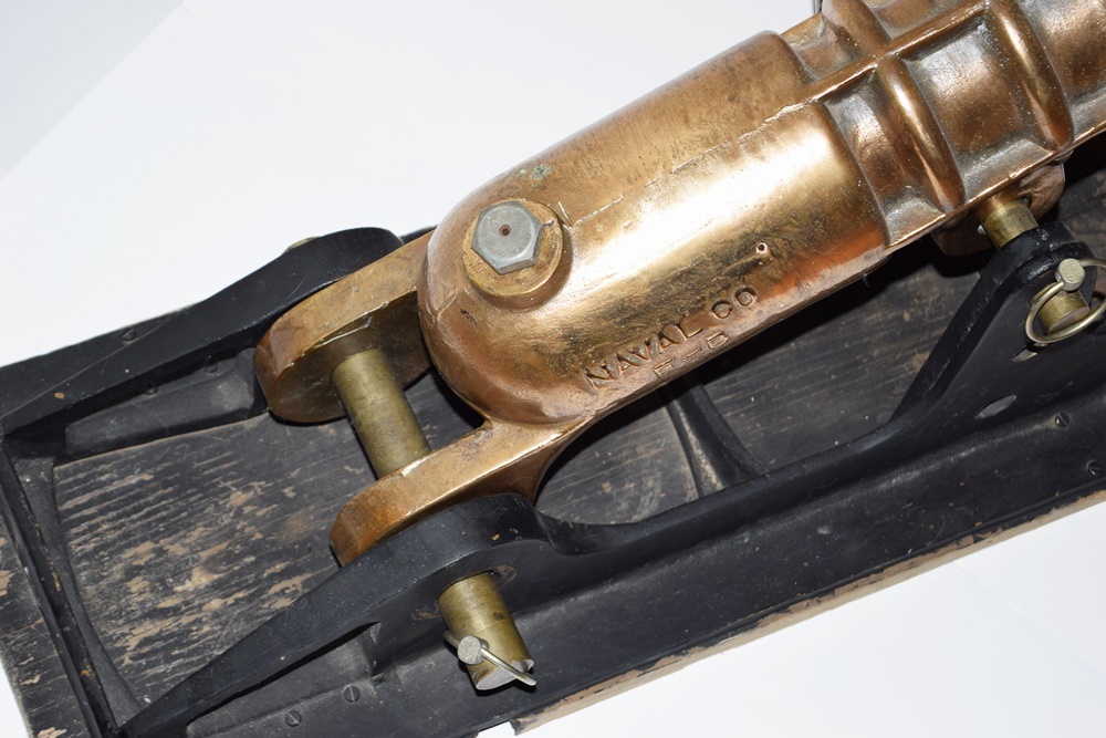 Rare Bronze Naval Co. F-B Line Throwing Cannon | EBTH