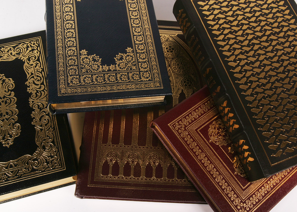The Easton Press Collection of Leather Bound Classic Adventure Novels ...