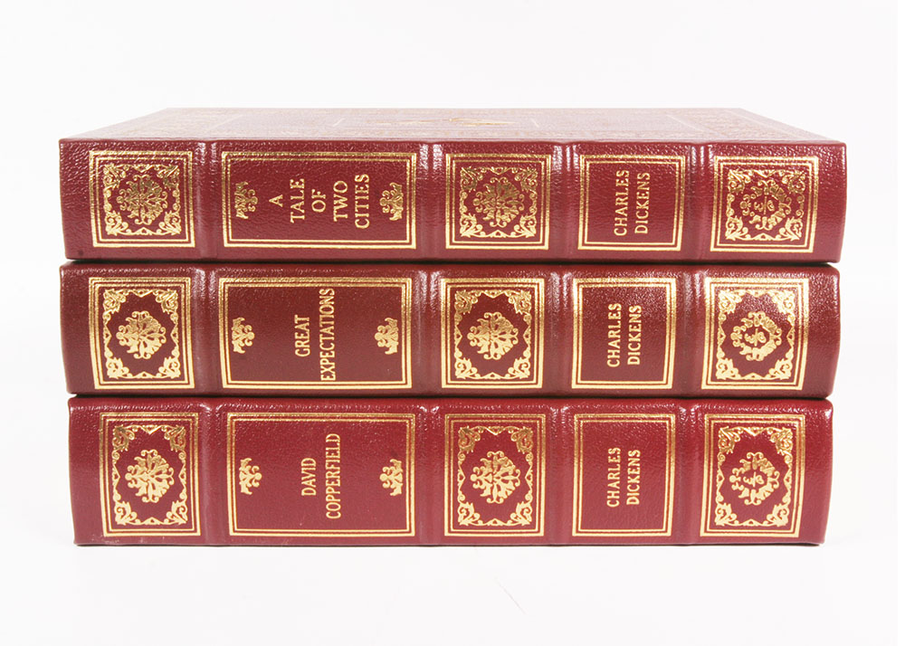 The Easton Press Collection of Leather Bound Classic Charles Dickens ...