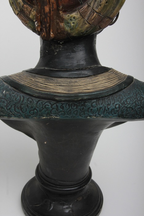 Hand-Painted Moorish North-African Plaster Busts | EBTH