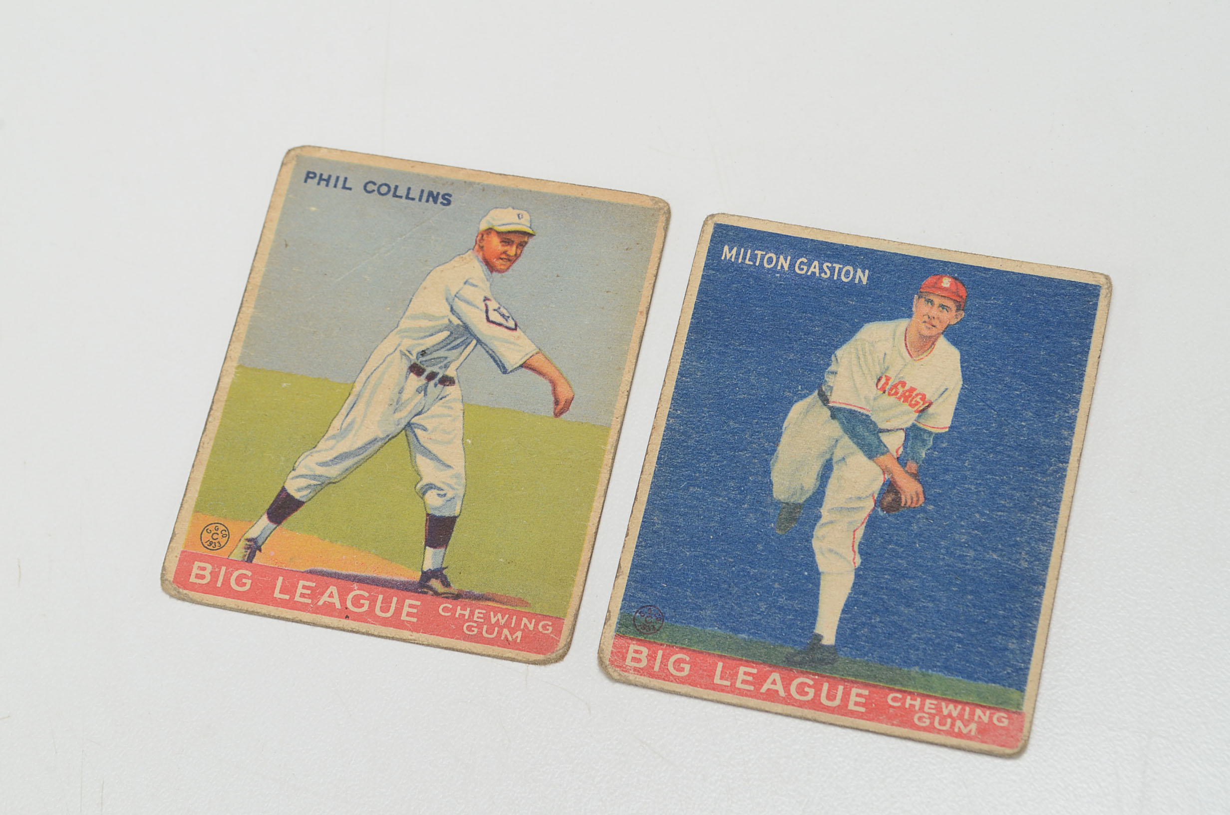 Eight 1933 Goudey Gum Baseball Cards | EBTH