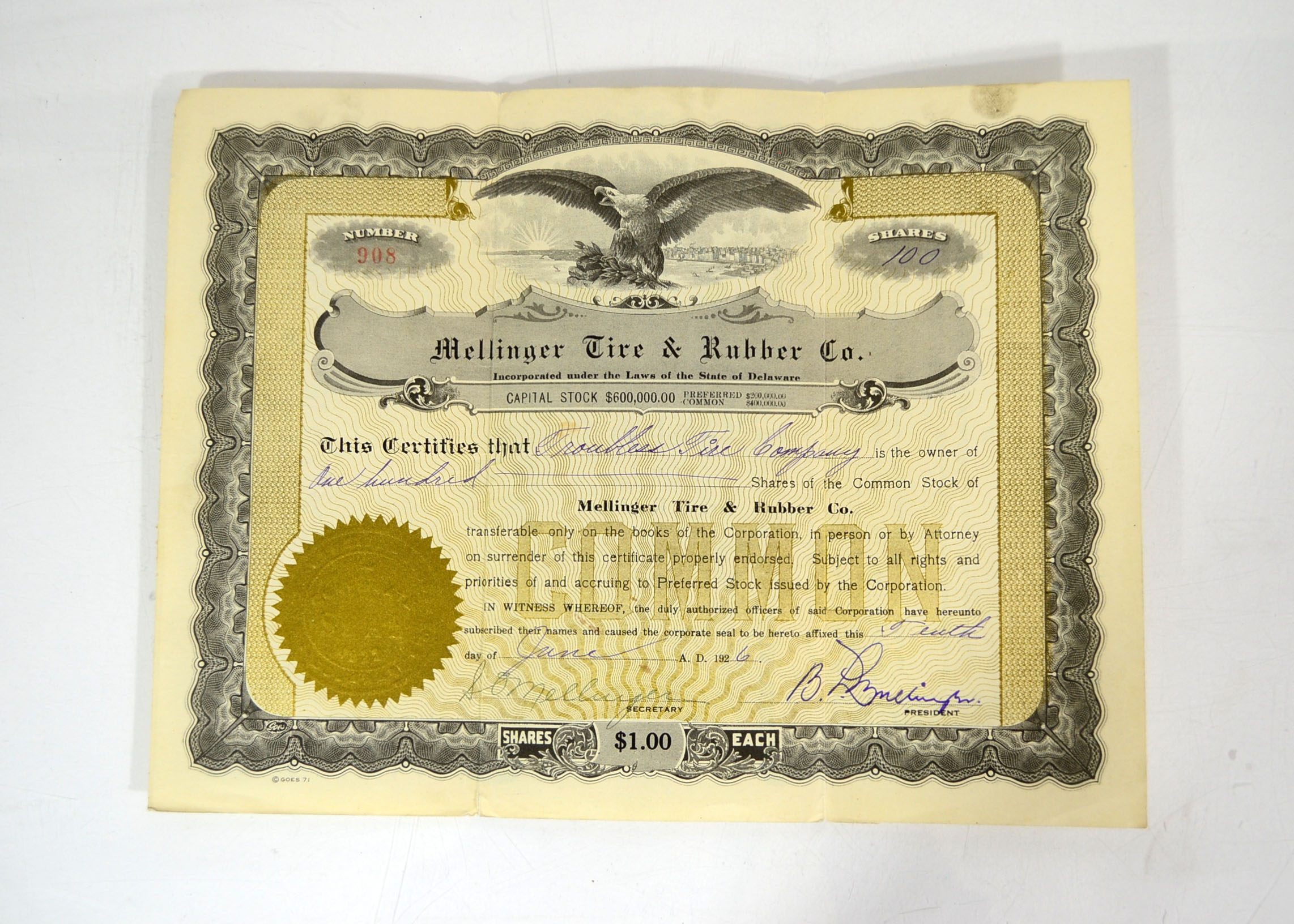 Antique Stock Certificates and Currency | EBTH