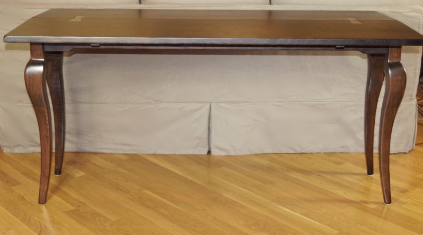 Arhaus Chestnut Flip Console Table | EBTH