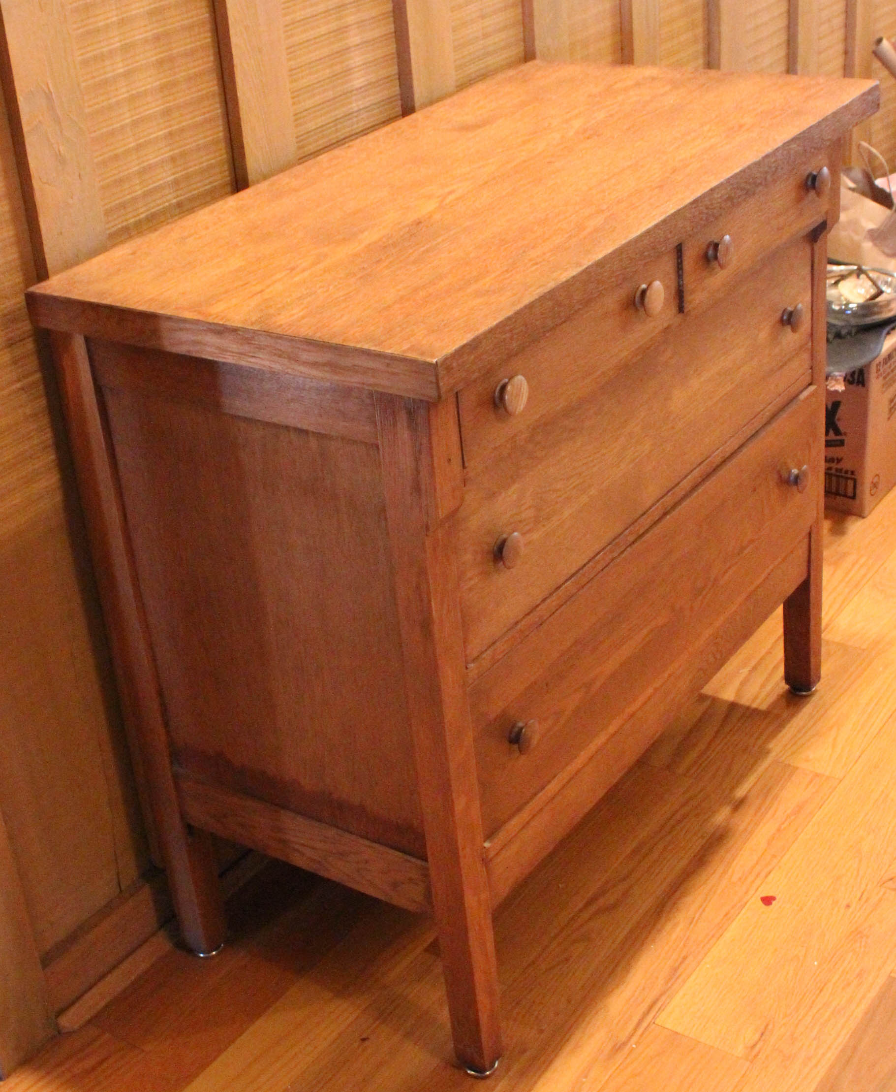 Oak Mission Style Dresser | EBTH