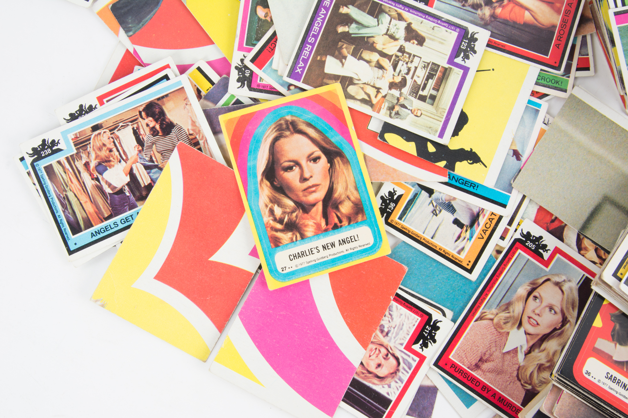 Large Collection of Charlie's Angels Trading Cards | EBTH