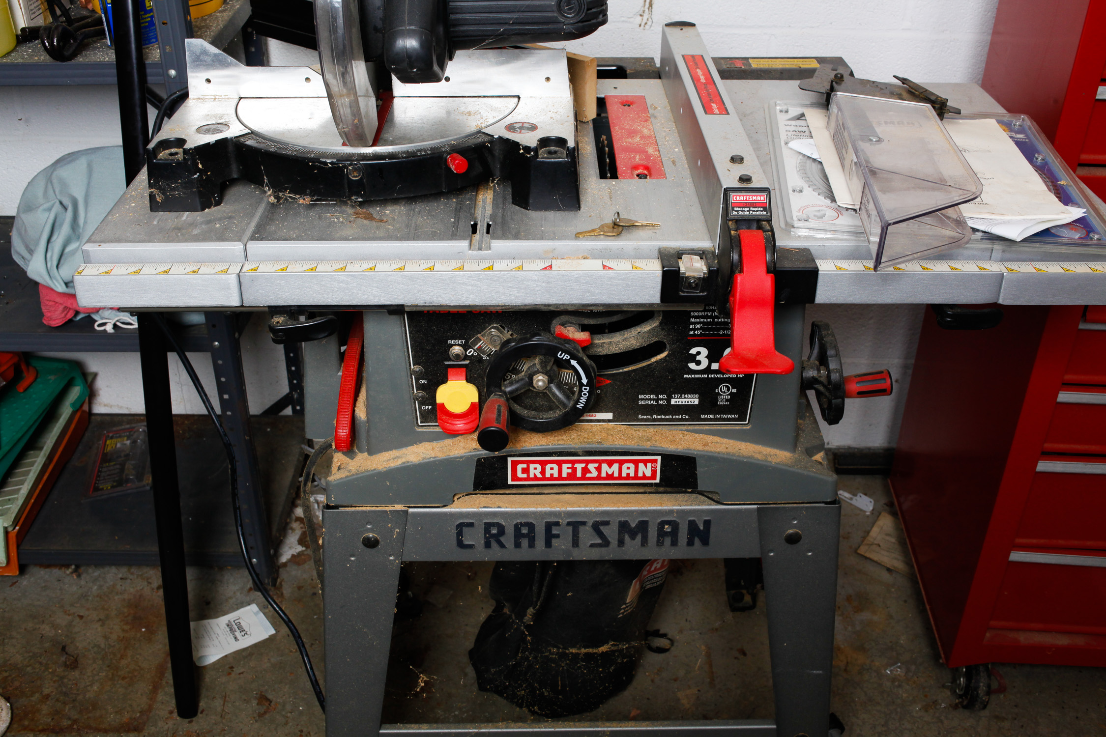 Craftsman 10-In Table Saw | EBTH