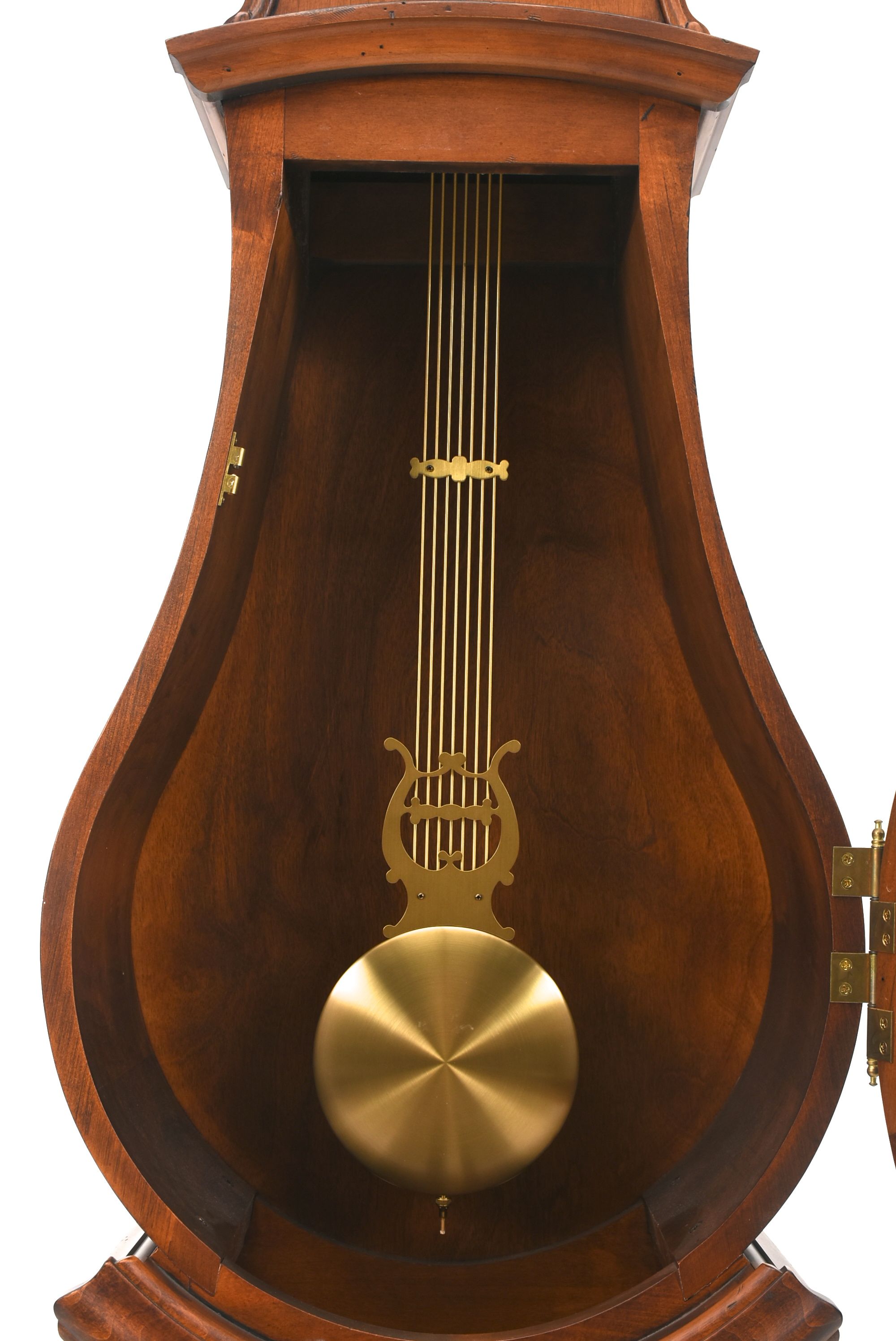 Ethan Allen Bombe Grandfather Clock | EBTH