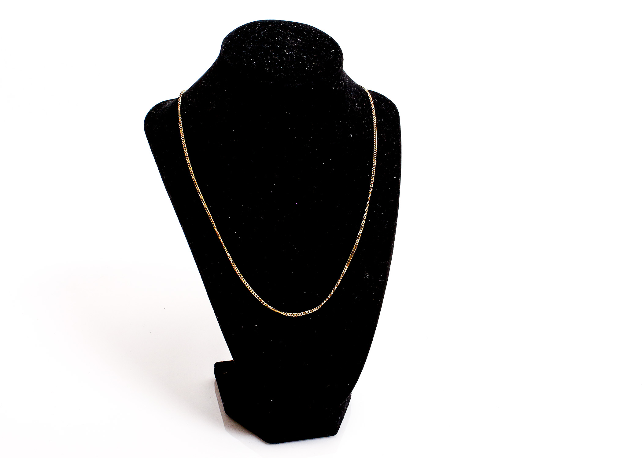 12K Gold Curb Chain | EBTH