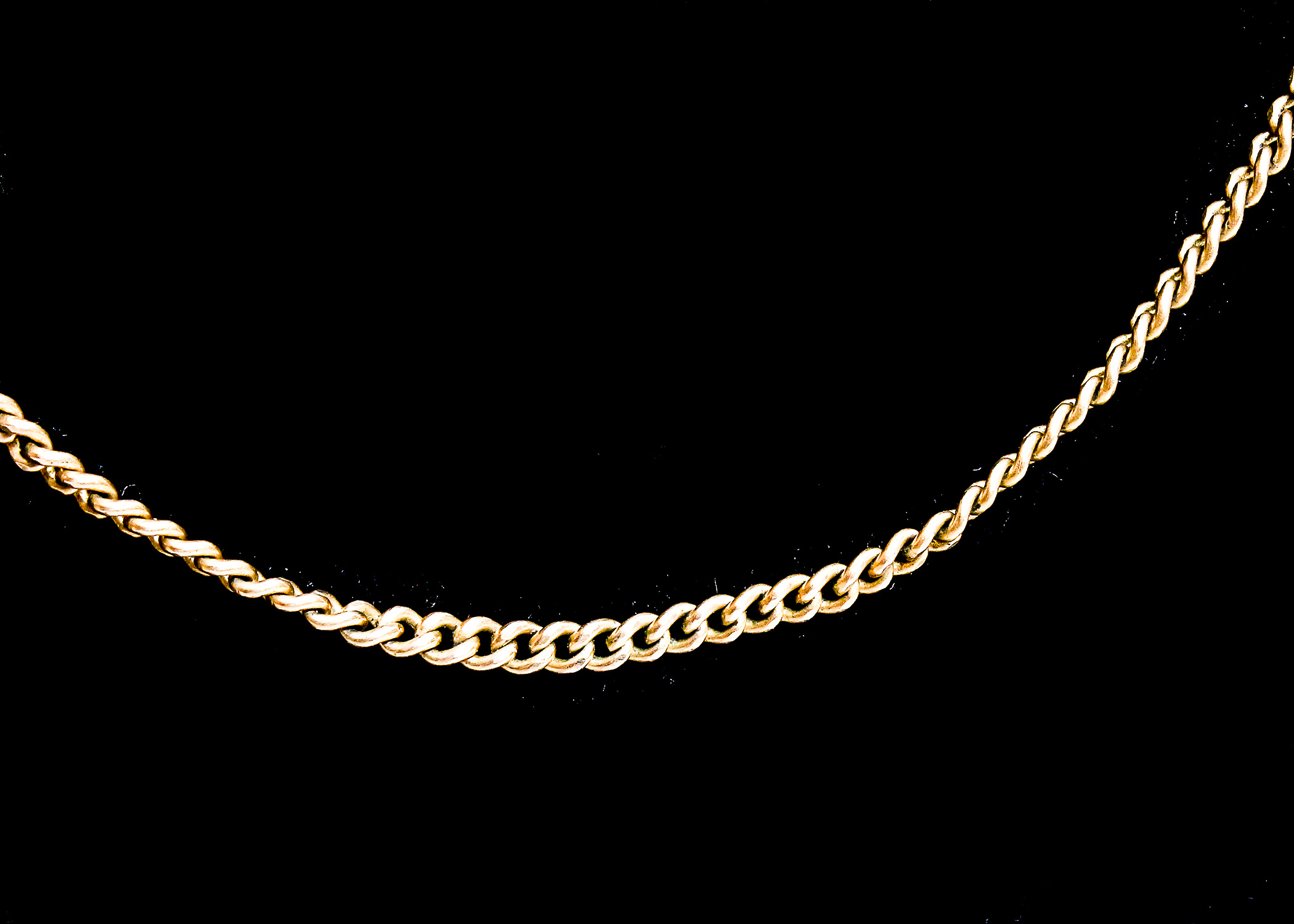 12K Gold Curb Chain | EBTH