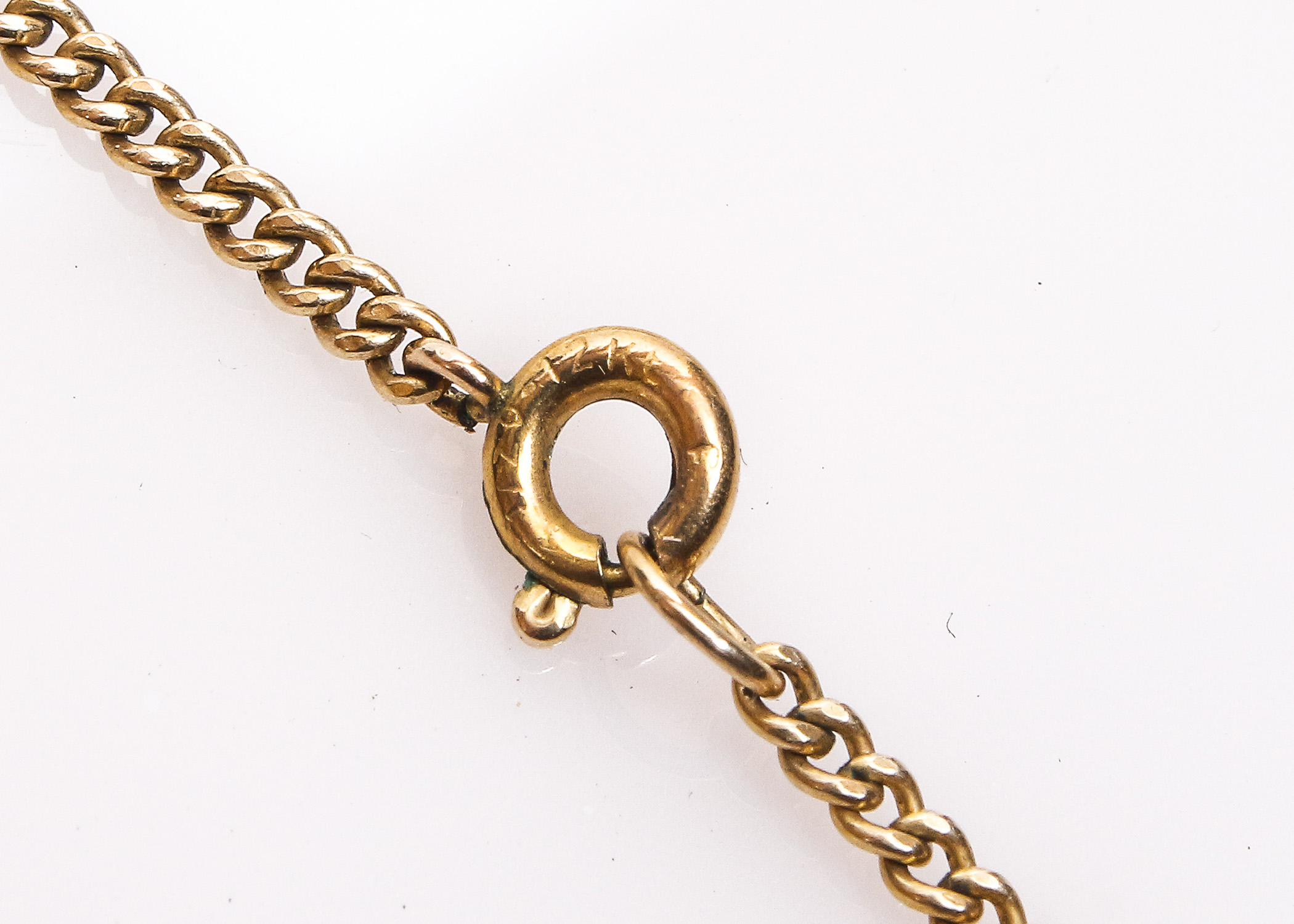12K Gold Curb Chain | EBTH