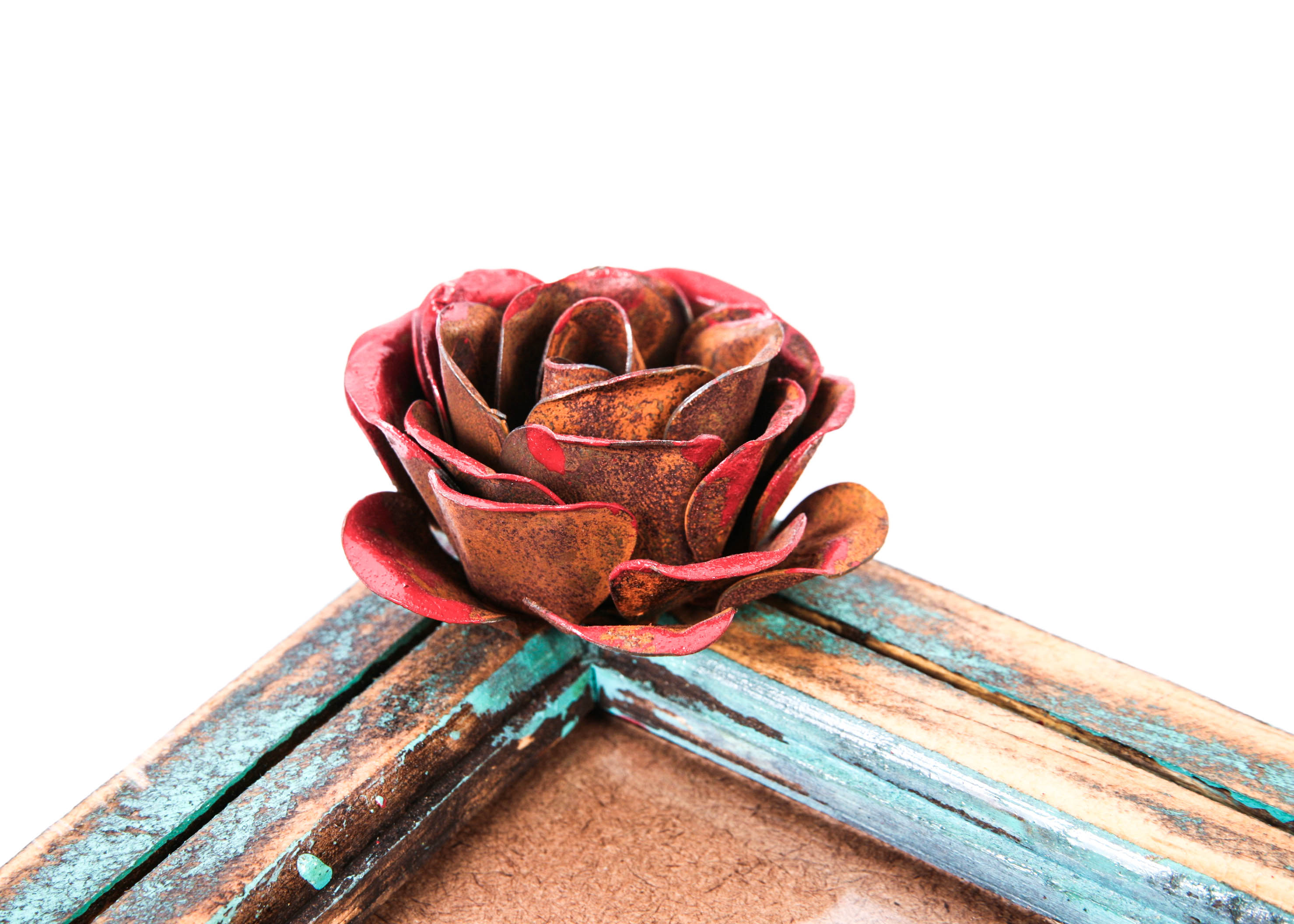 Rustic Handmade Three Frame Collage | EBTH