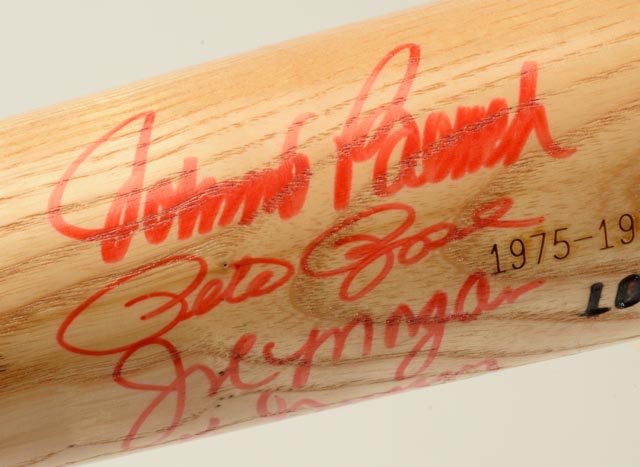 Cincinnati Reds Big Red Machine Signed Baseball Bat | EBTH