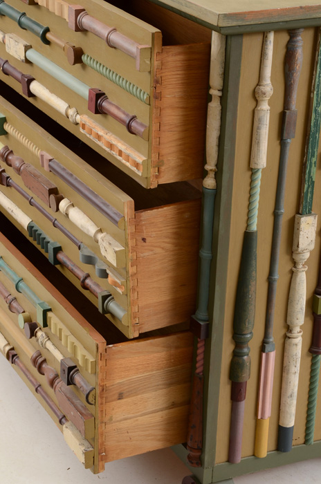 Mid Century Poplar and Oak Chest of Drawers | EBTH
