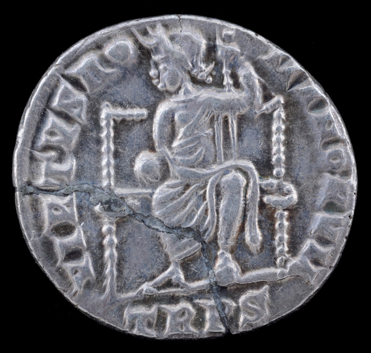 Ancient Roman Western Imperial Silver Coin | EBTH