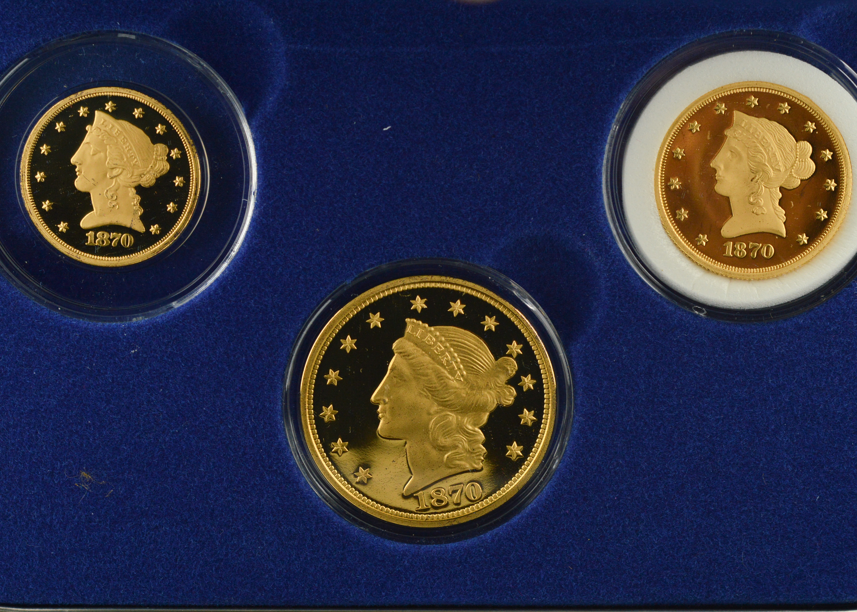 24K Gold Clad Tribute Proof Coin Sets | EBTH