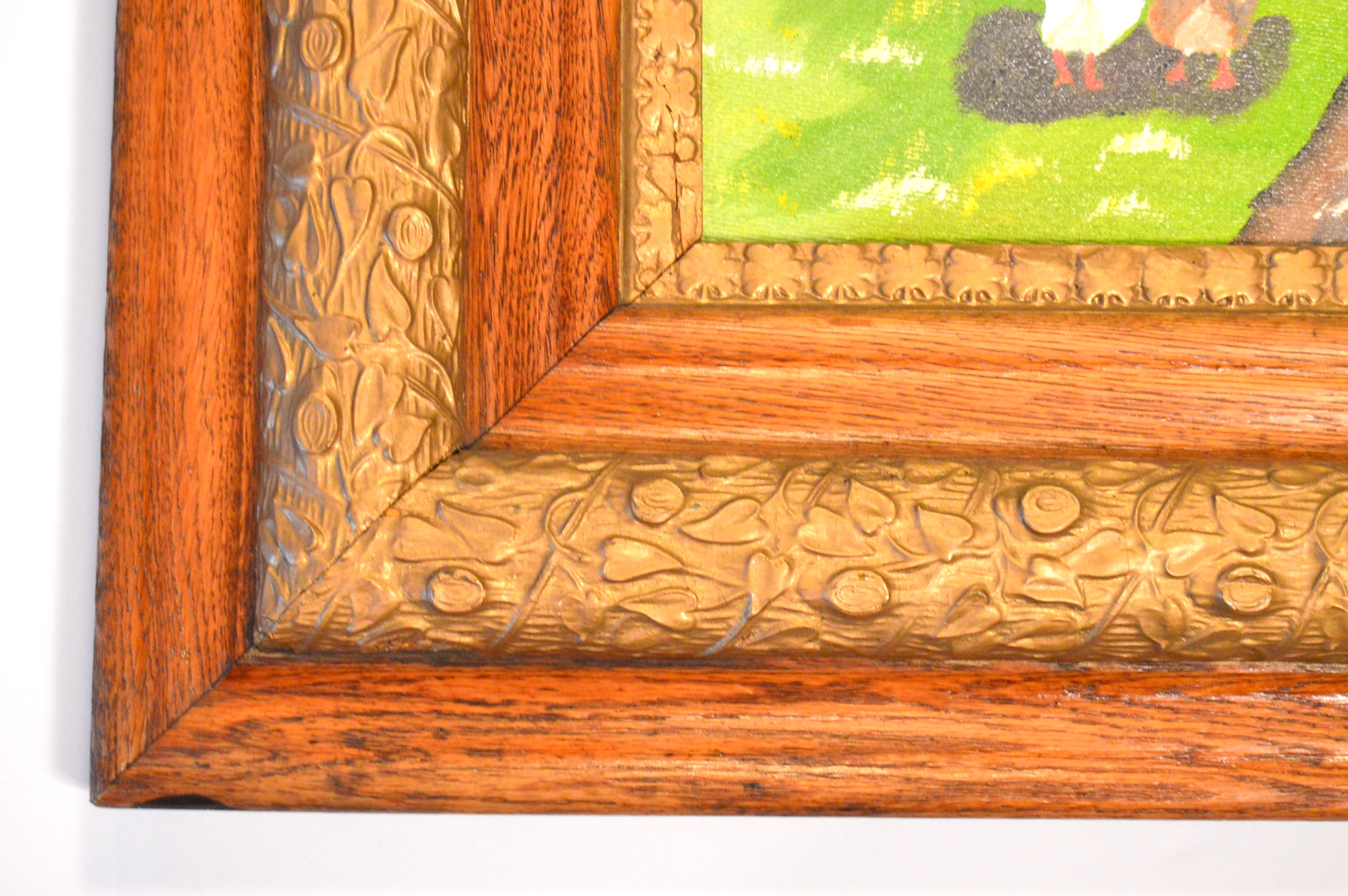 Tom Mershon "Friends" Oil Painting on Board | EBTH