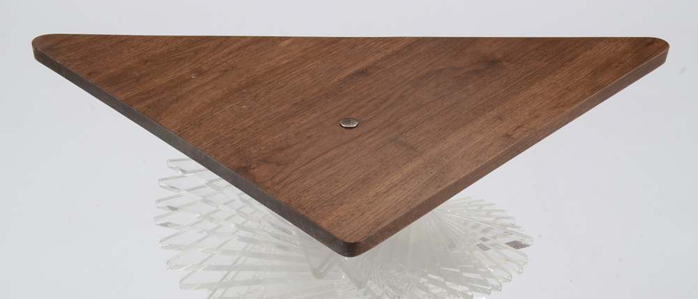 Lucite Helix Side Table | EBTH