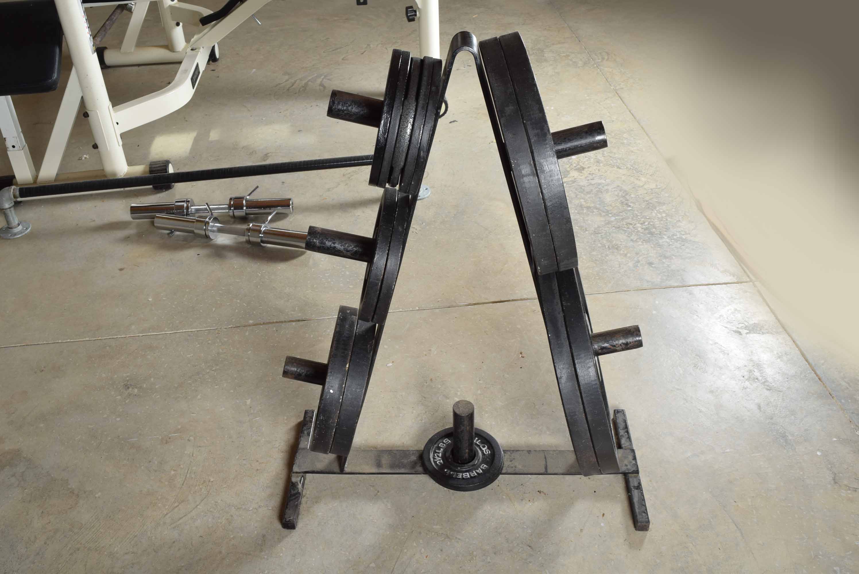 MPEX Powerhouse 1950 Weight Bench System and Accessories | EBTH