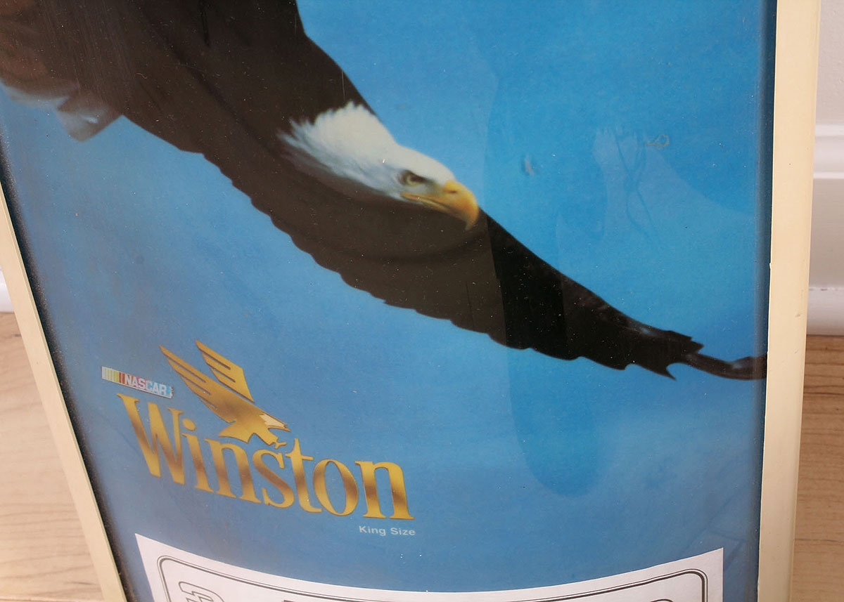 Limited Edition Dale Earnhardt Winston Light-Up Sign | EBTH