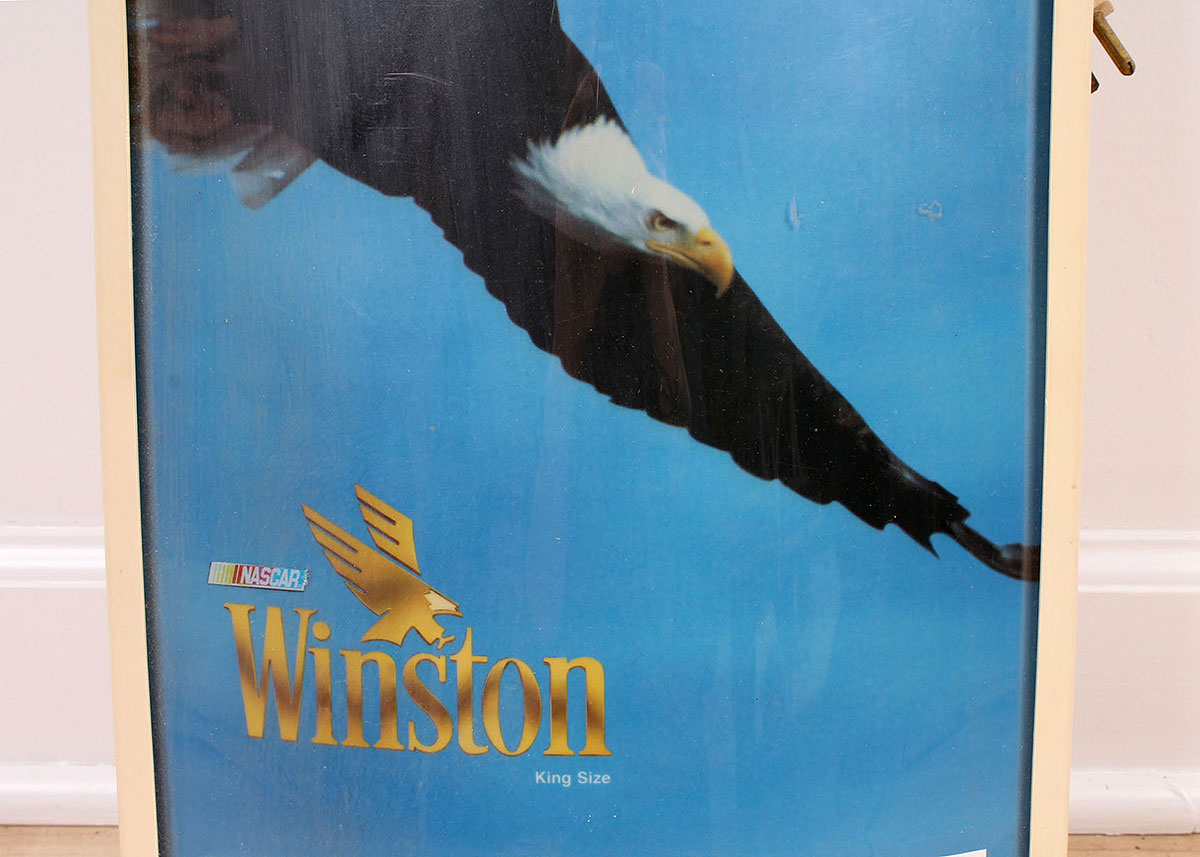 Limited Edition Dale Earnhardt Winston Light-Up Sign | EBTH