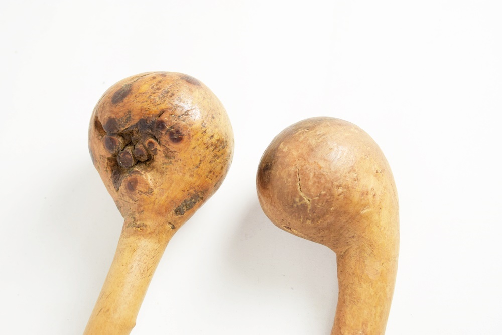 Two Primitive Wooden Clubs | EBTH
