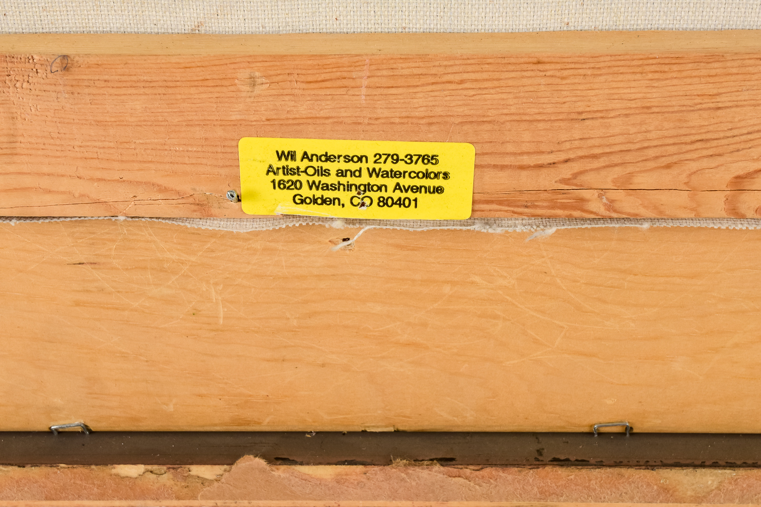 Wil Anderson Original Oil on Canvas | EBTH