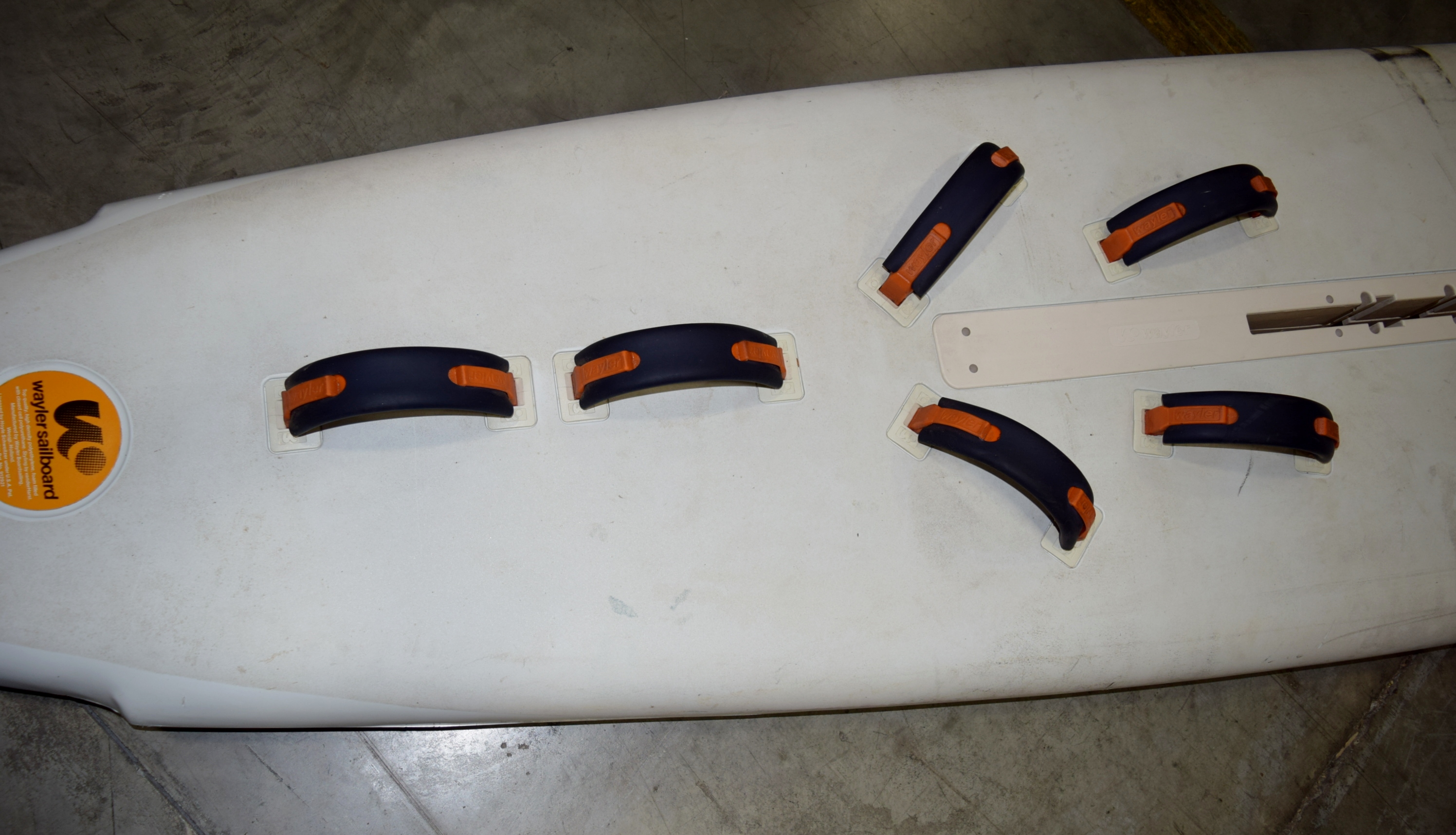 Vintage Wayler YPSI TR Sailboard with Two Sails and Accessories | EBTH