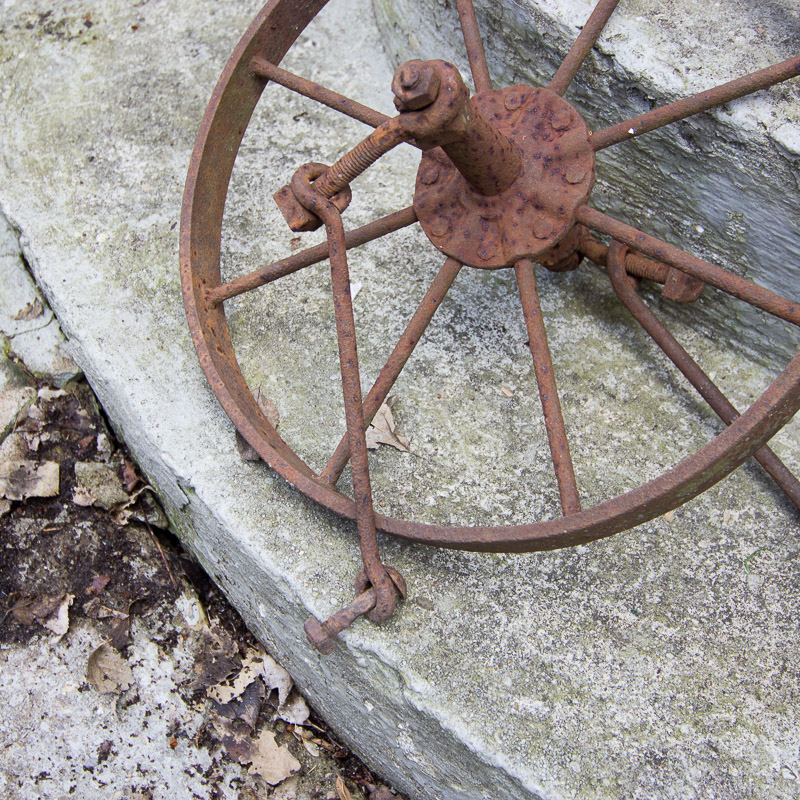 Antique Cast Iron Wheels | EBTH