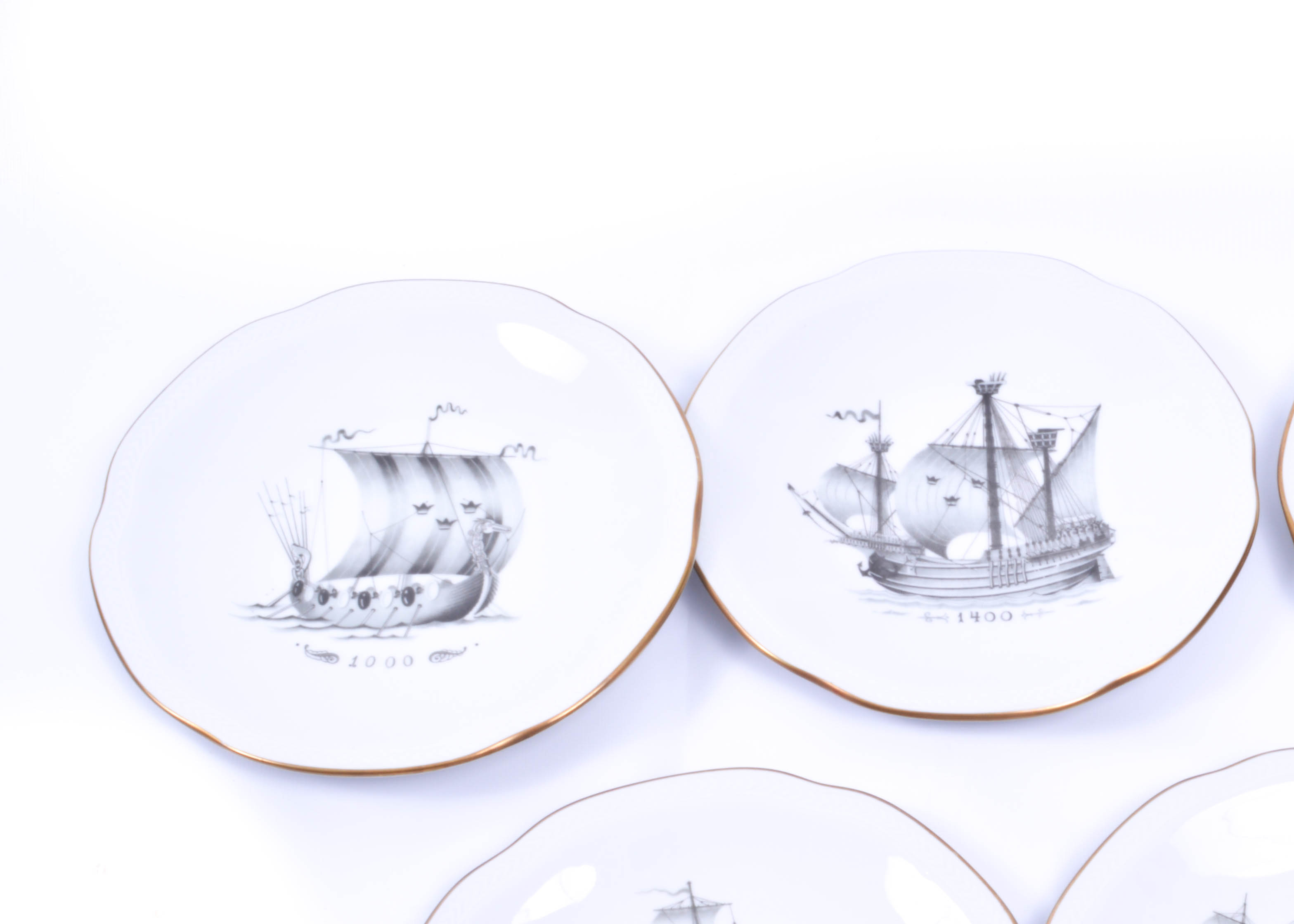 Ship Plate Set | EBTH
