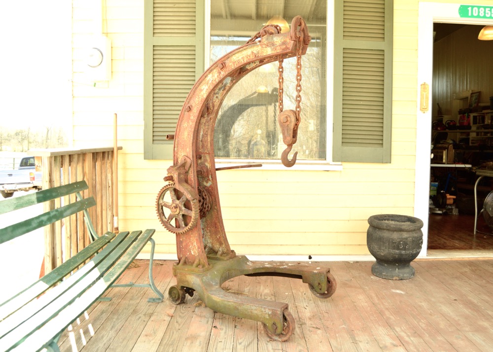 Antique Canton Portable Crane | EBTH