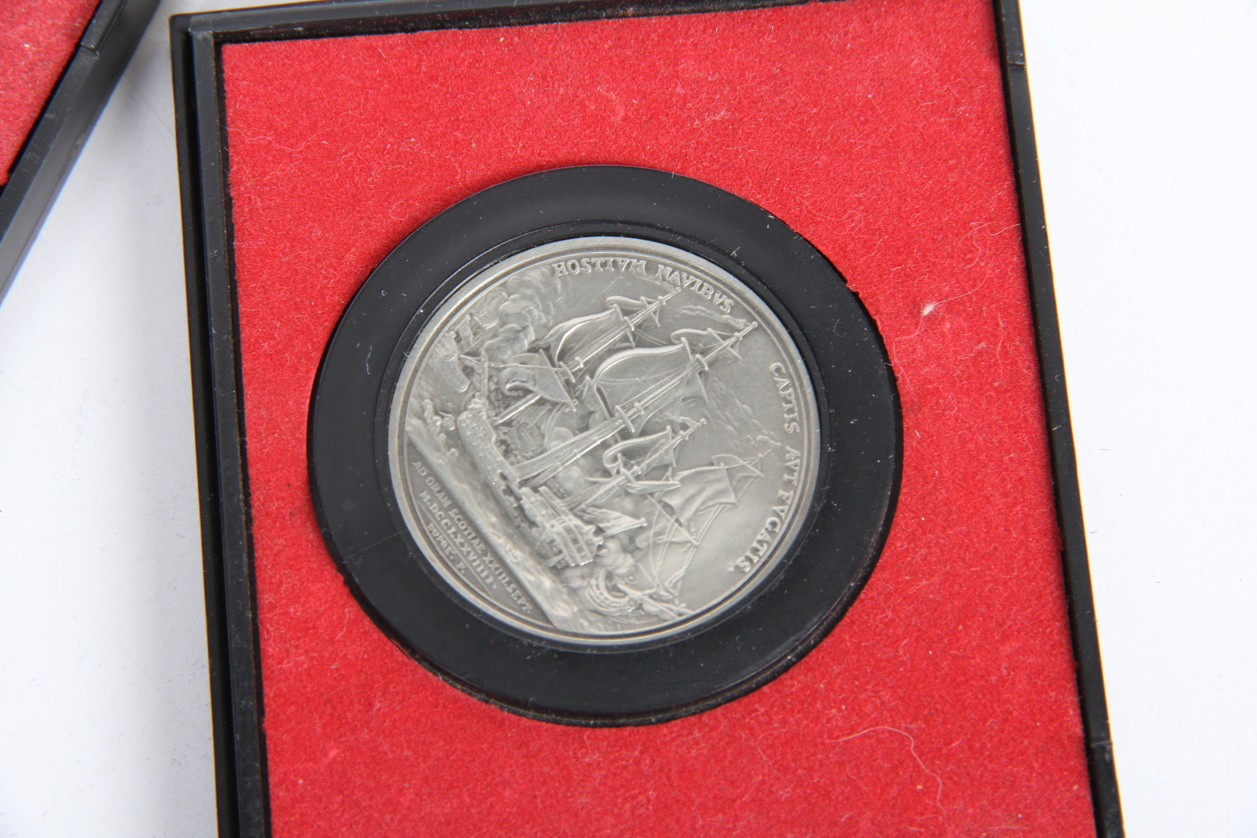 Collection of Commemorative Pewter Medals | EBTH