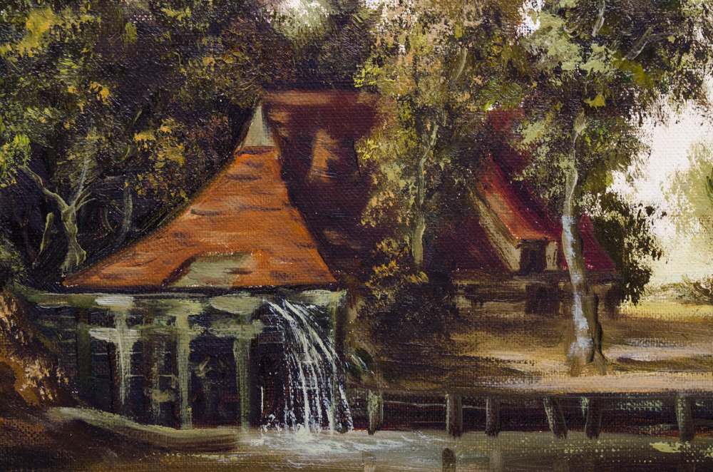 Irene Cafieri "Country Mill" Oil on Canvas | EBTH