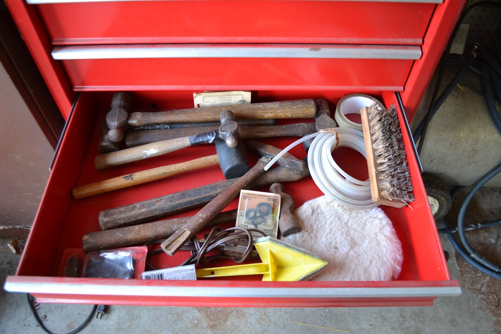 Stanley Stackable Rolling Tool Box With Tools | EBTH