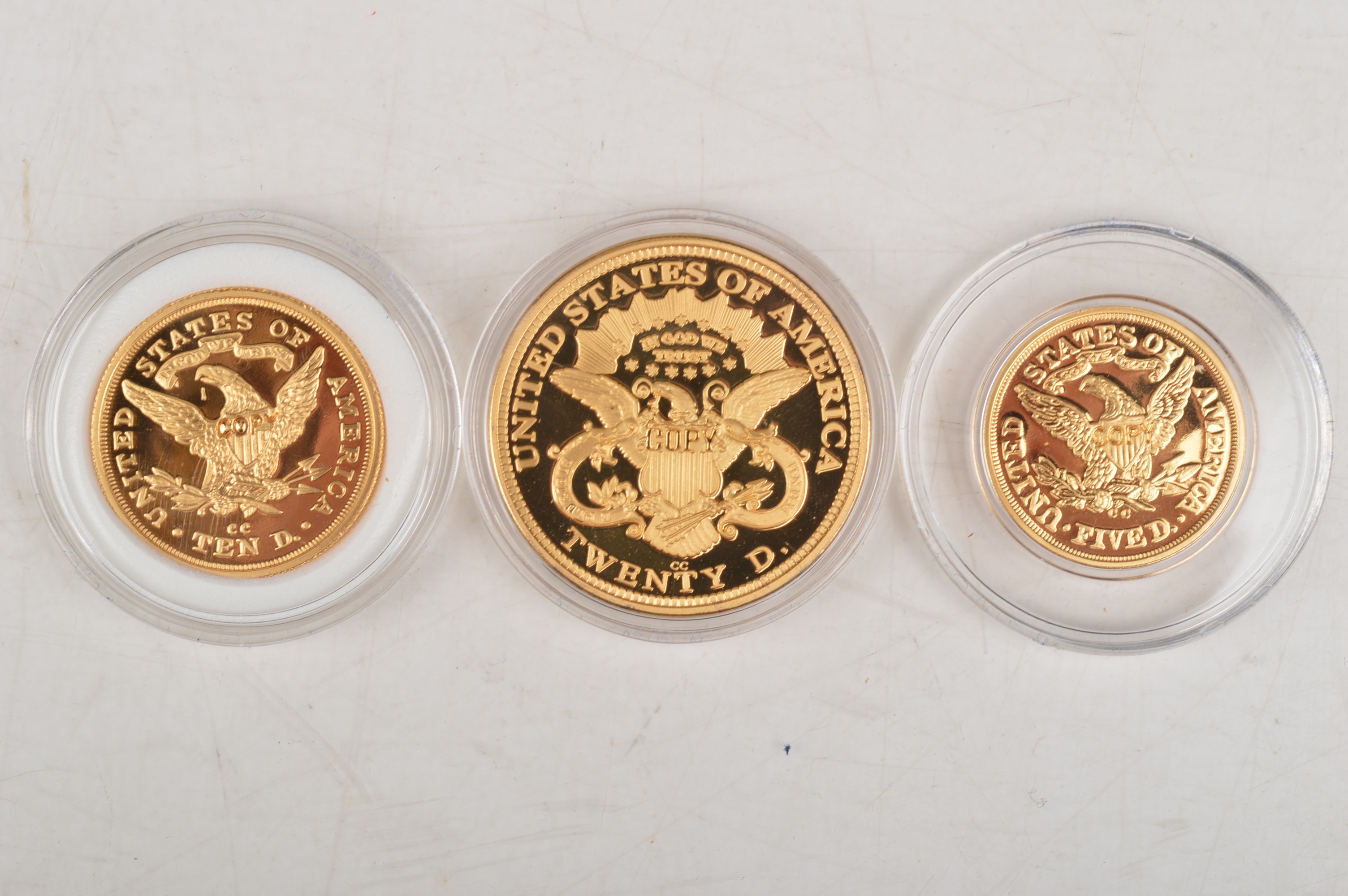 24K Gold Clad Tribute Proof Coin Sets | EBTH
