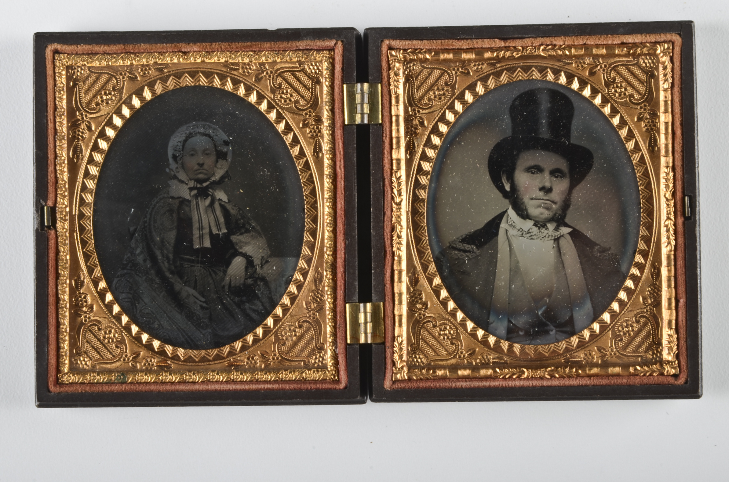 Collection of Four Cased Ambrotype Portraits | EBTH