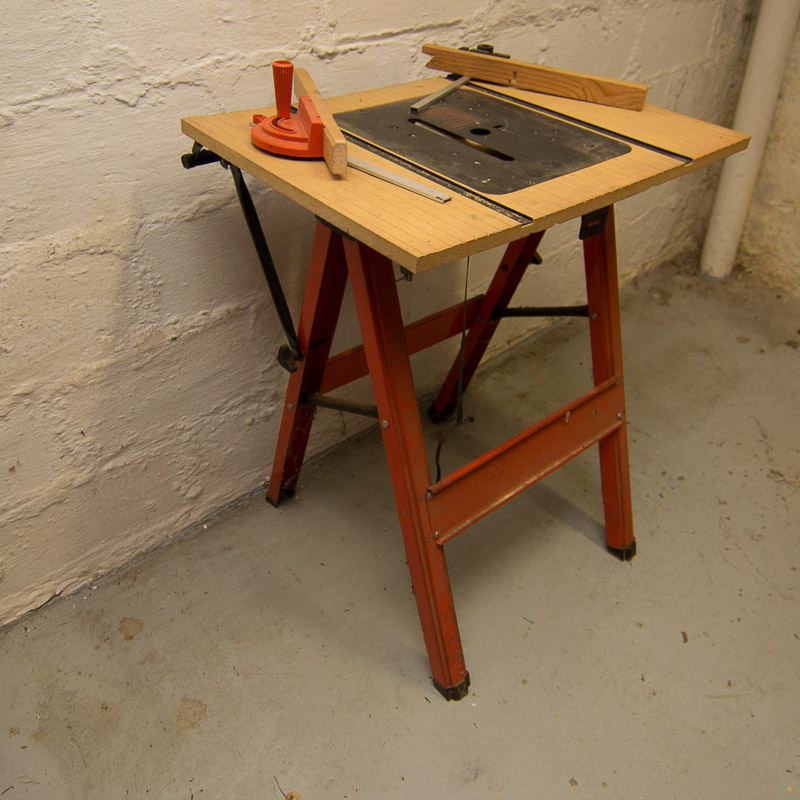 Folding Table Saw Frame | EBTH
