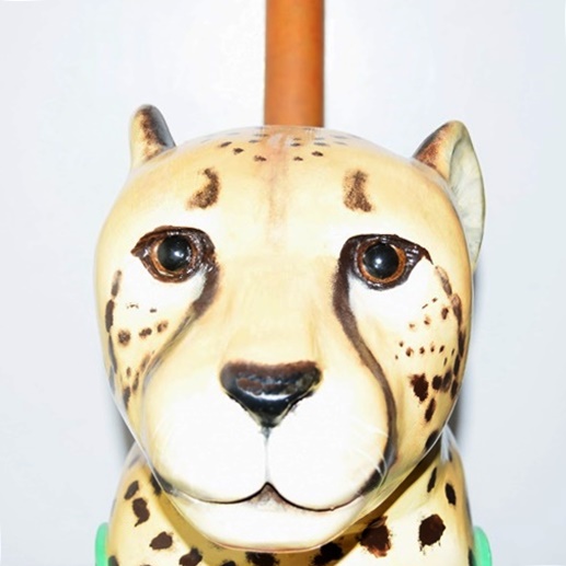 Carousel Cheetah Hand Crafted and Painted by Carousel Magic in ...