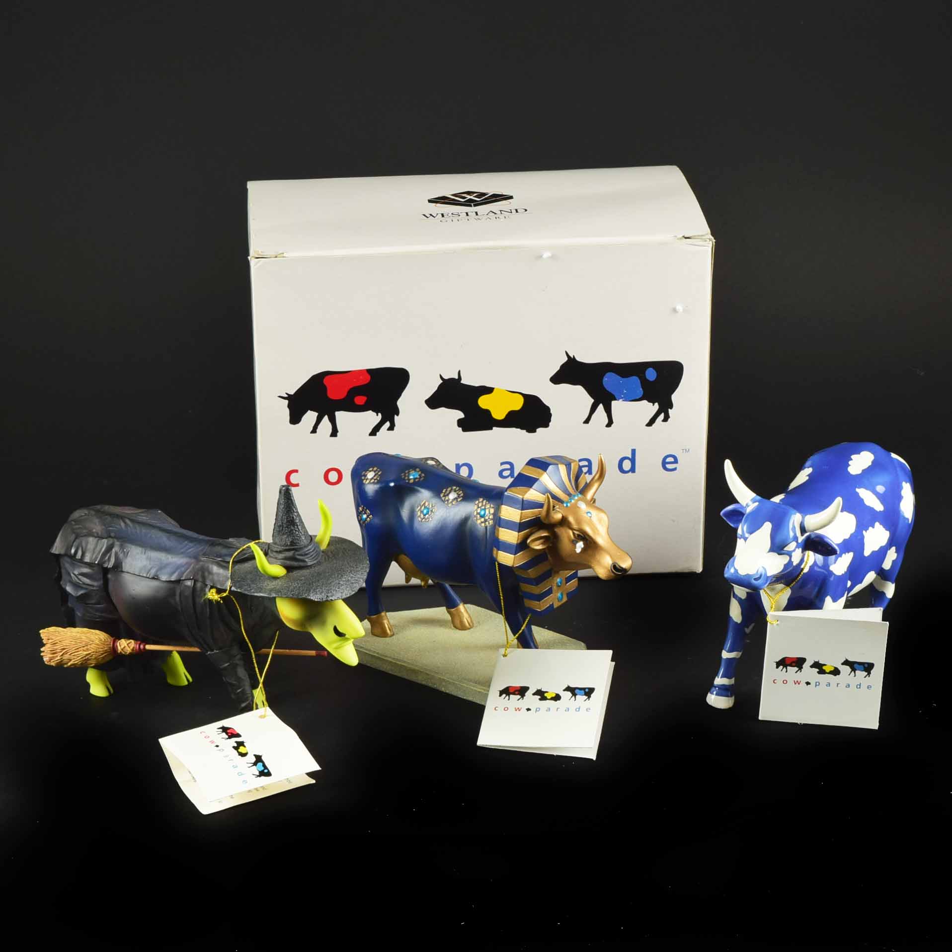 Cow Parade Collectibles Trio | EBTH