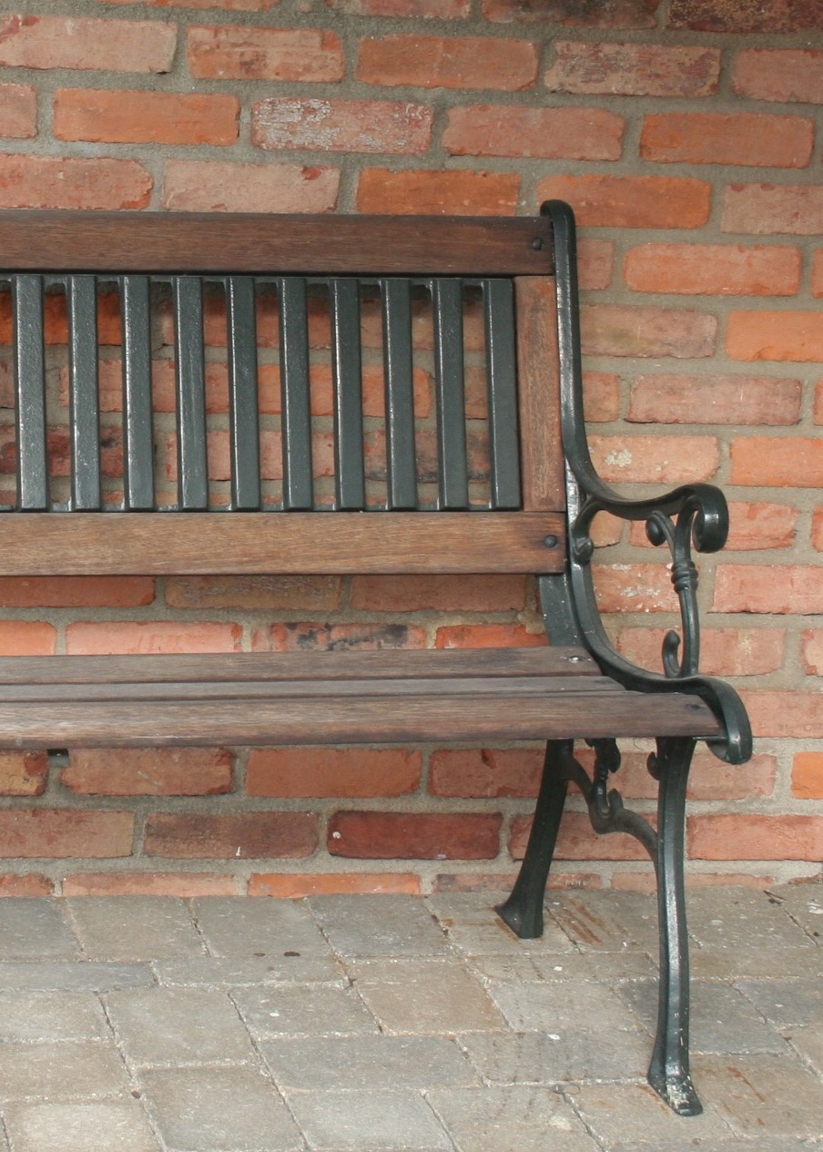 Cast Iron and Wood Park Bench | EBTH