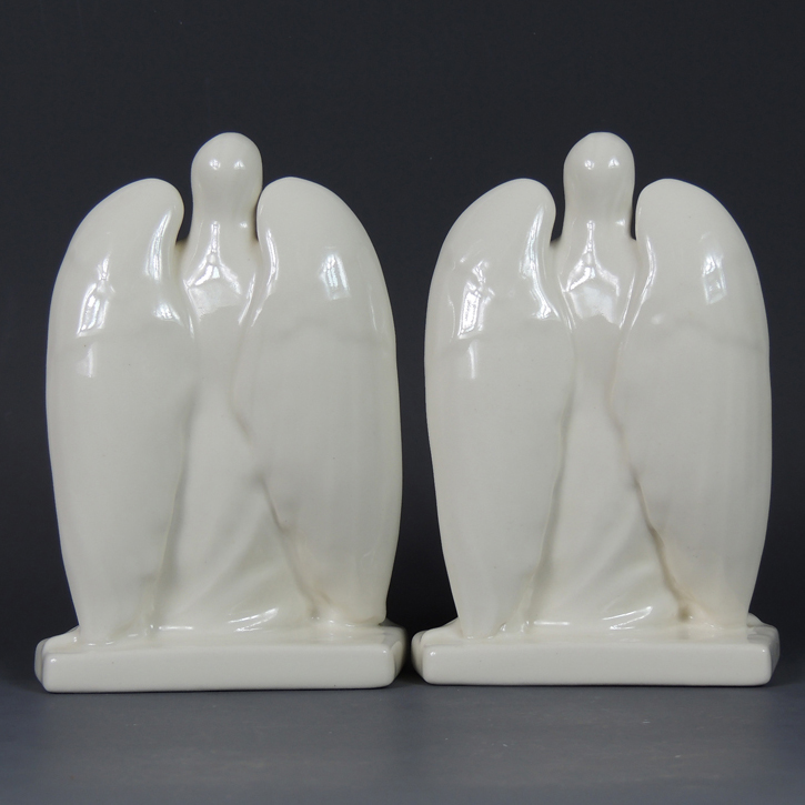 1959 Rookwood Angel Bookends | EBTH