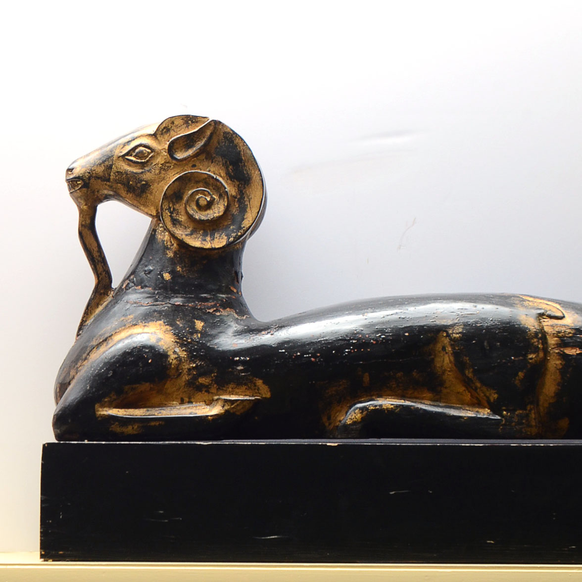 Rare Egyptian Amun-Ra Two-Headed Ram Sculpture | EBTH