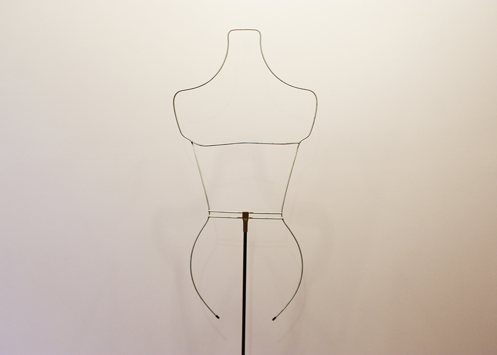 Modern Sculptural Wire Female Manikin | EBTH